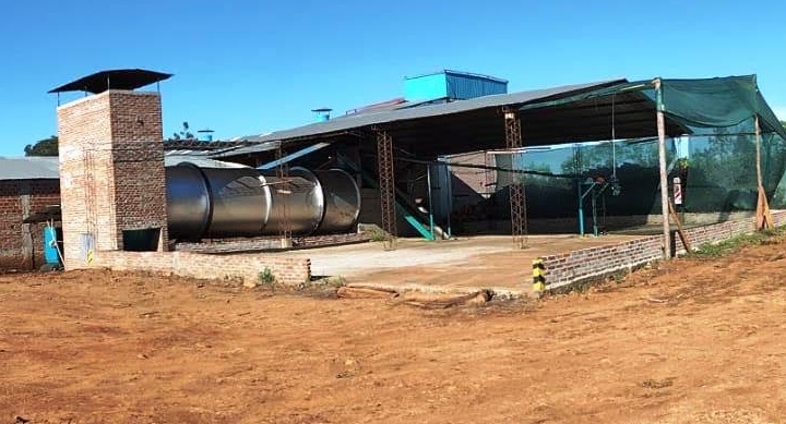 Comenzó a funcionar el nuevo secadero de yerba mate en Fracrán