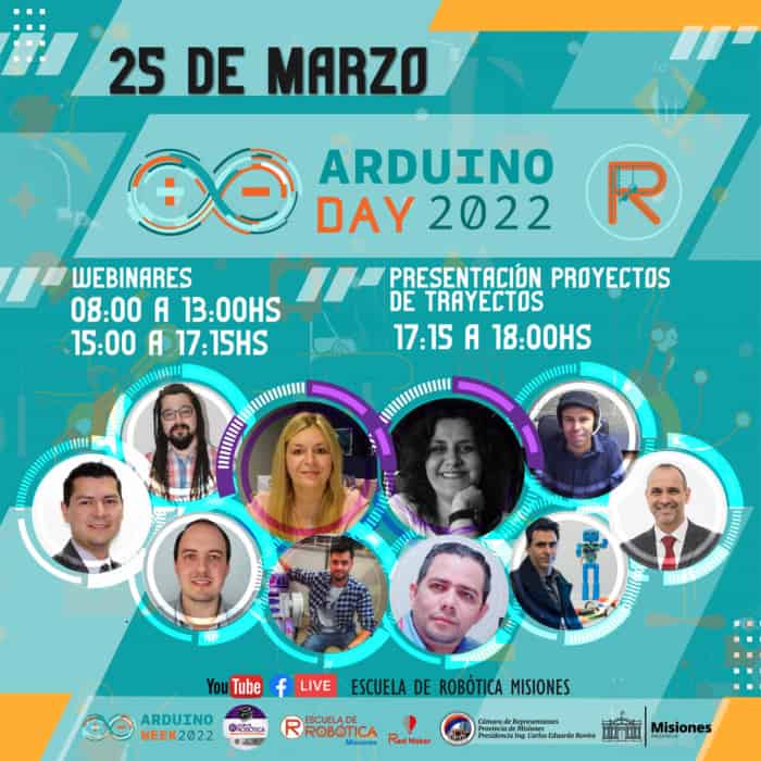 Realizaron con éxito de manera virtual el Arduino Day 2022