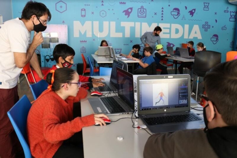 Conectar LAB Posadas: relanzan el centro educativo en el Parque del Conocimiento