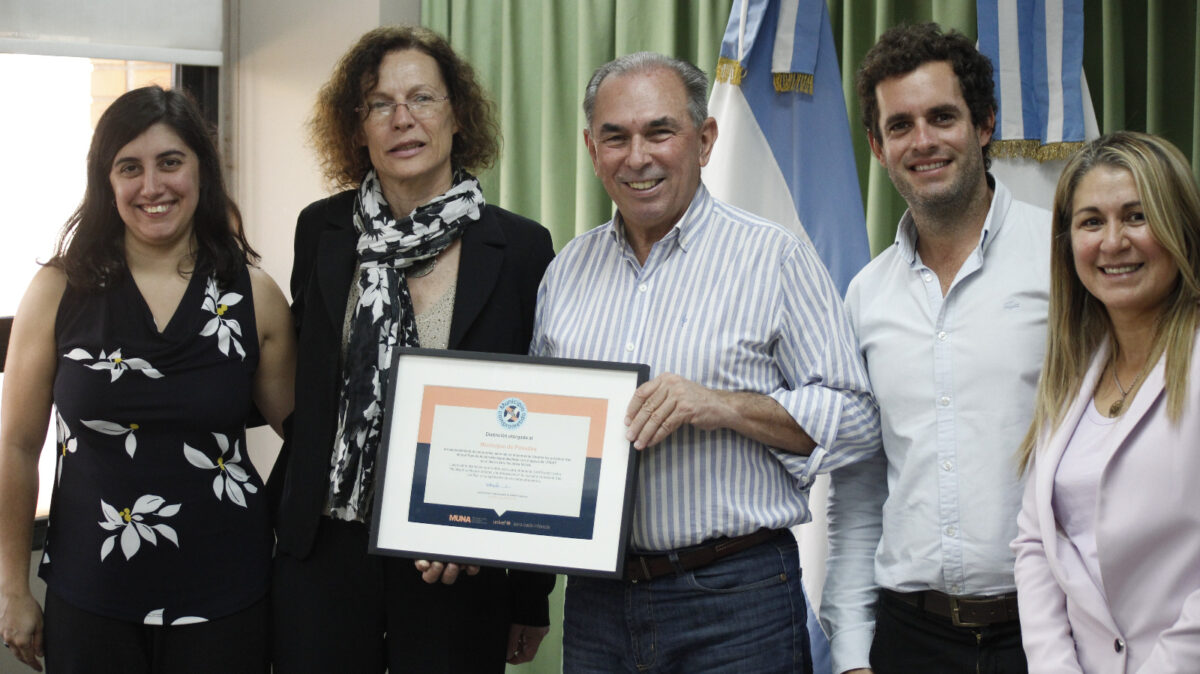 Posadas fue distinguida por su compromiso con la niñez y la adolescencia