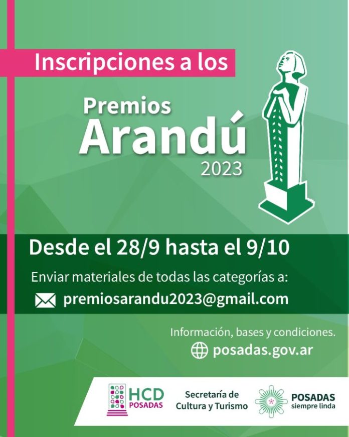 Las inscripciones para los Premios Arandú 2022- 2023 estarán abiertas ...