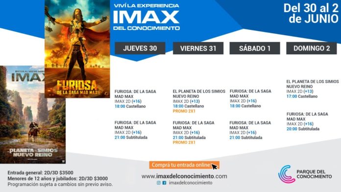 El IMAX de Conocimiento de Posadas se llena de fantasía y acción con ...